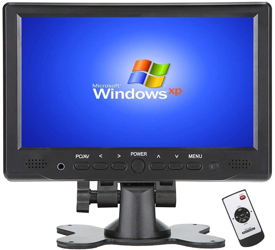 Loncevon 7 inch Portable Small HDMI Monitor HD 1080P VGA Monitor ...