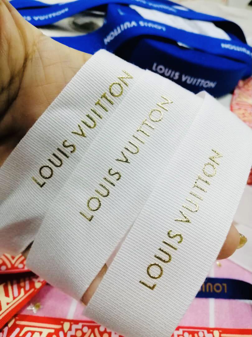 LV ribbon (per meter), Hobbies & Toys, Stationery & Craft, Occasions ...