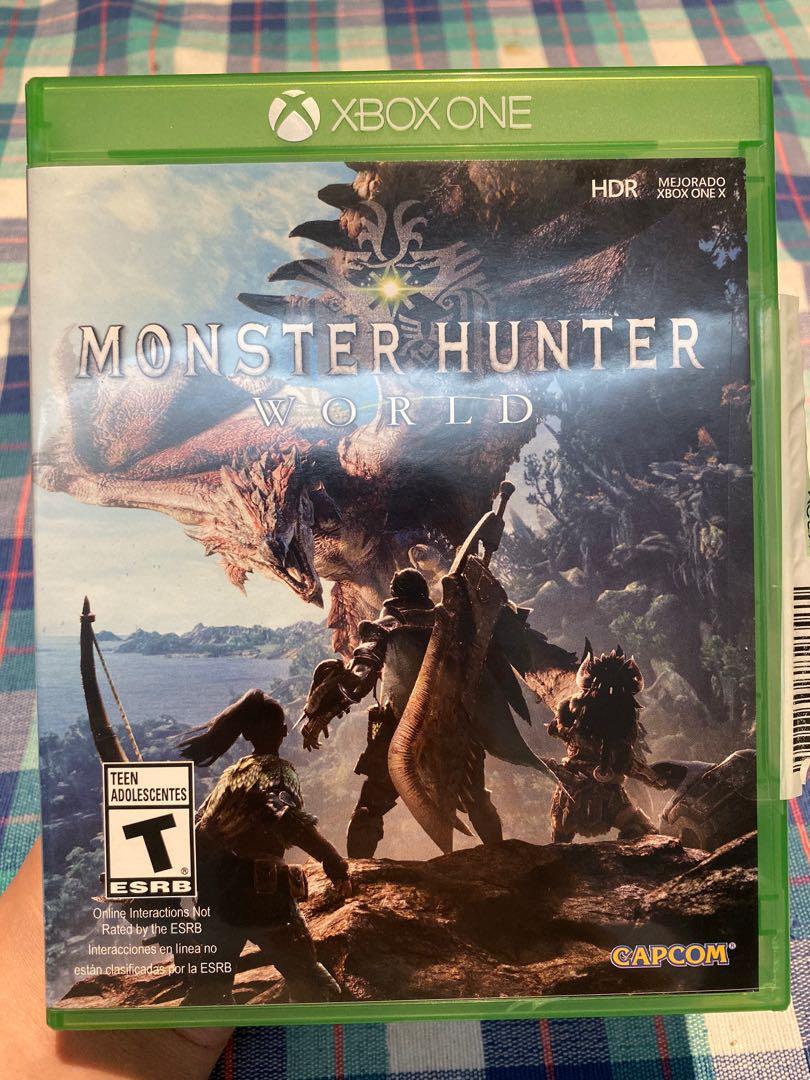 MHW Monster Hunter World base game, Video Gaming, Video Games ...