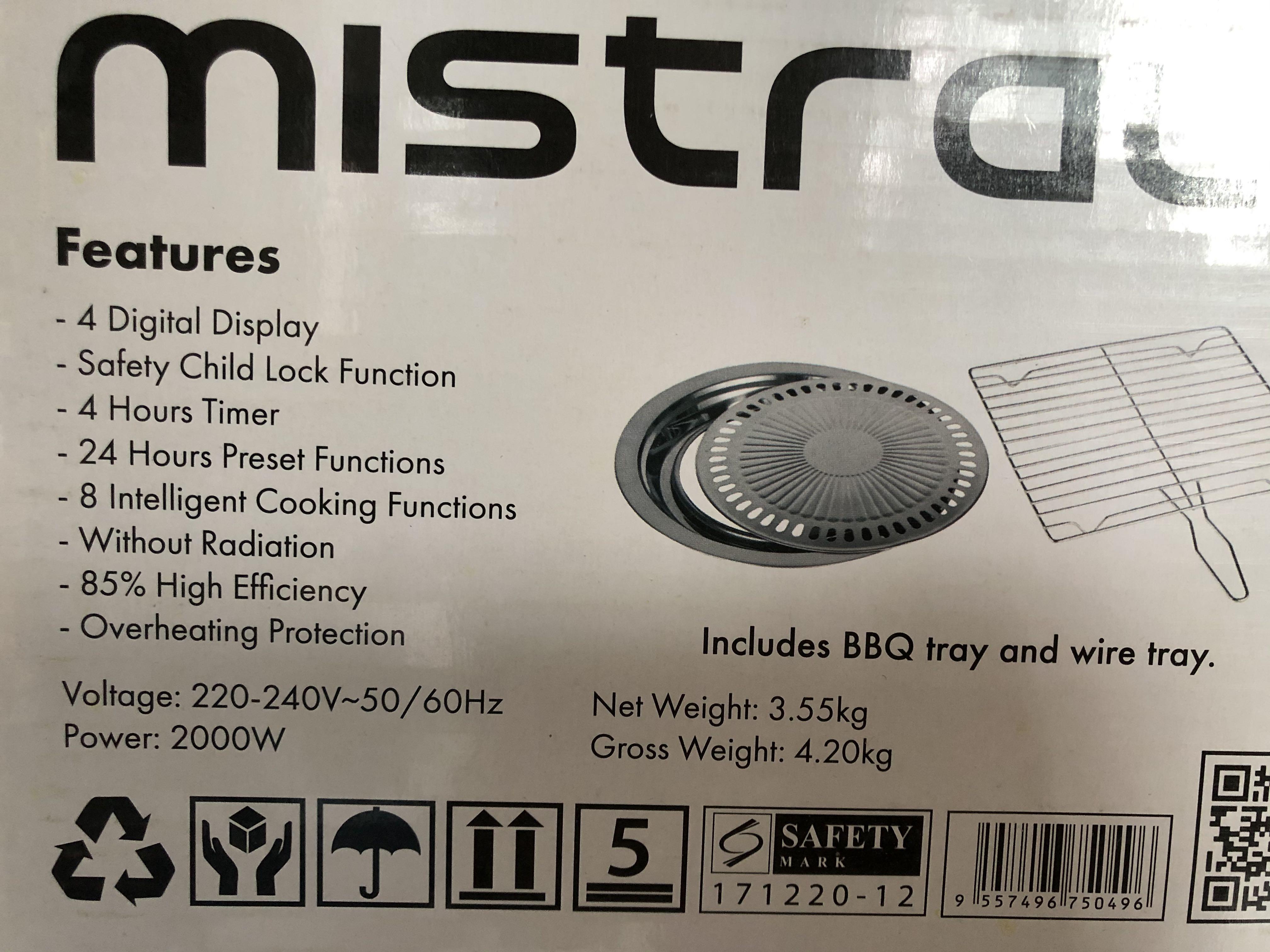 Mistral Ceramic Cooker, TV & Home Appliances, Kitchen Appliances ...