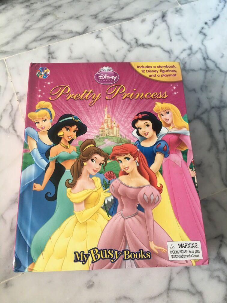 My busy book. Disney Pretty Princess, Hobbies & Toys, Books & Magazines ...