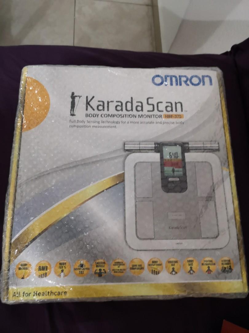 Omron Karada Scan Weighting scale, Health & Nutrition, Health Monitors ...
