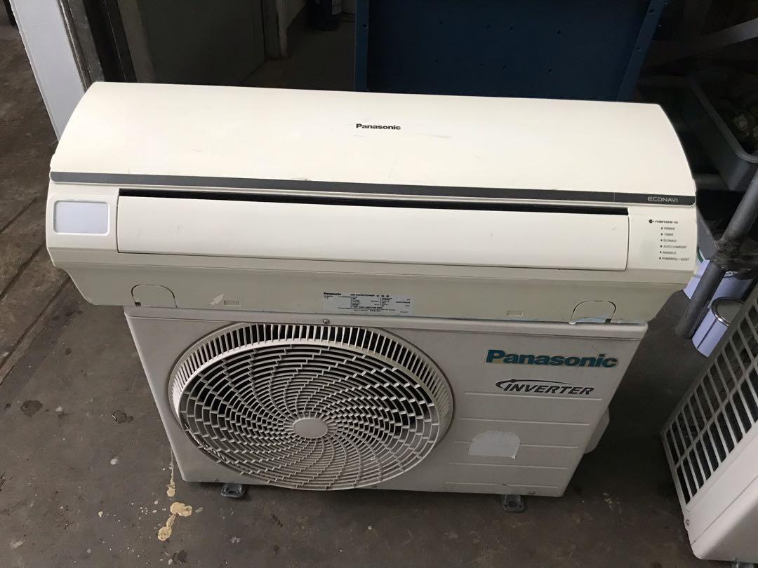 Panasonic 12k btu aircon, TV & Home Appliances, Air Conditioners ...