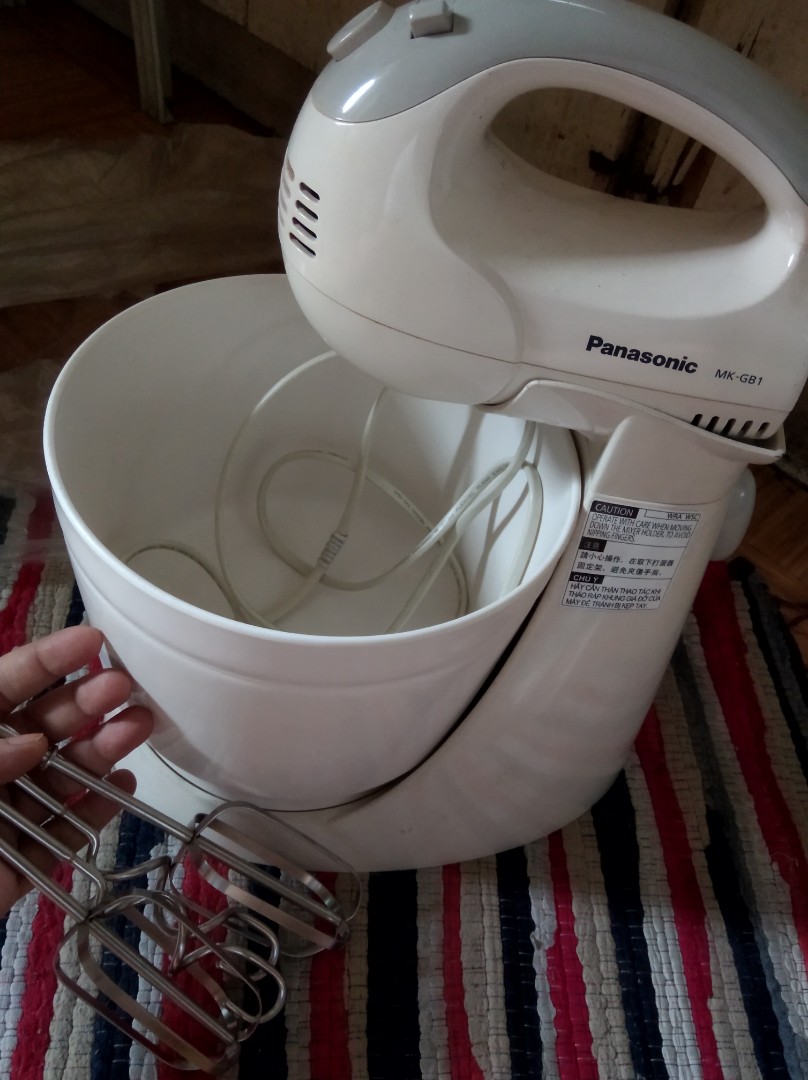Panasonic Hand Mixer MK-GB1, Furniture & Home Living, Home Improvement ...