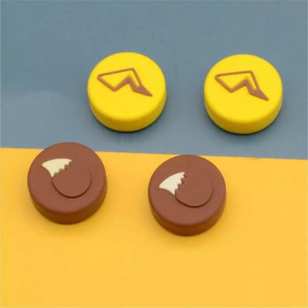Pikachu and Eevee Nintendo Switch Thumb Grips, Video Gaming, Gaming ...