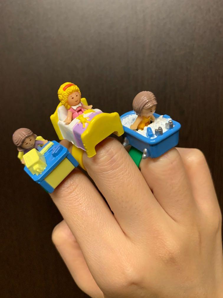 Polly Pocket Rings, Toys & Games, Bricks & Figurines on Carousell