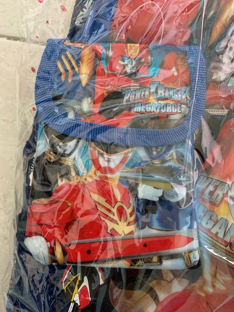 Power Rangers Bag, water bottle holder and sling, Babies & Kids ...