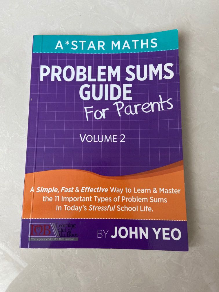 problem sums guide for parents, Hobbies & Toys, Books & Magazines ...