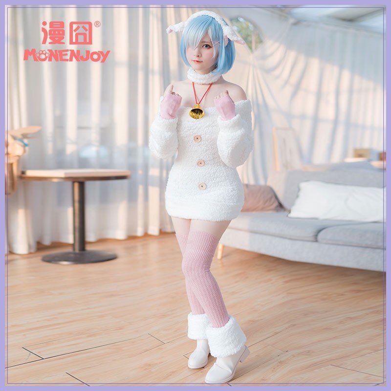 Rem Sheep Cosplay Re:Zero, Hobbies & Toys, Memorabilia & Collectibles ...