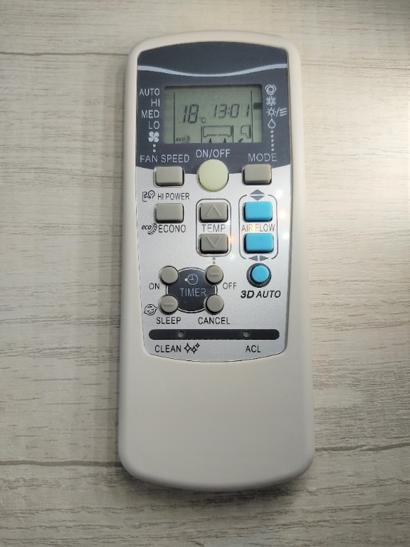 Remote Control for Mitsubishi Heavy Industries (MHI) Air-Conditioner ...