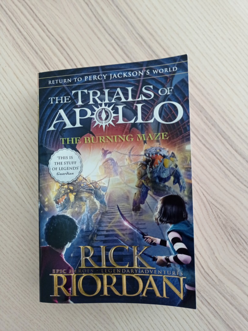 Rick Riordan - Trial of Apollo Book 3, Hobbies & Toys, Books ...
