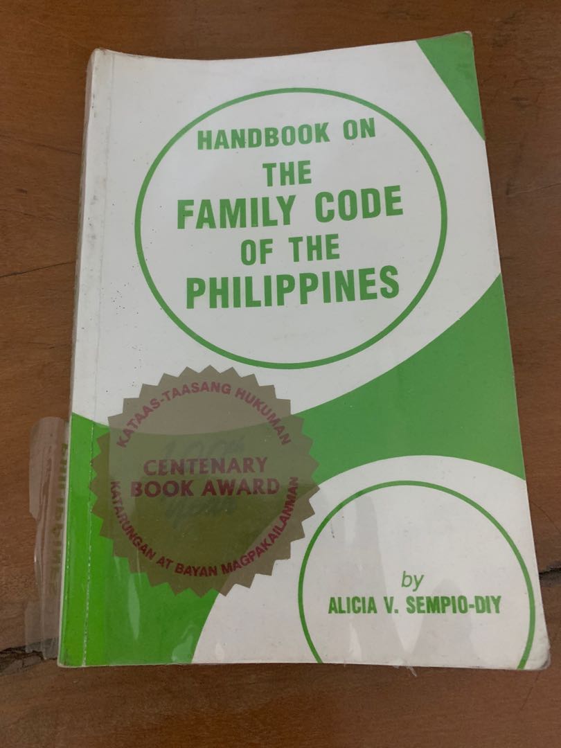 Sempio-Dy Family Code (2013), Hobbies & Toys, Books & Magazines ...