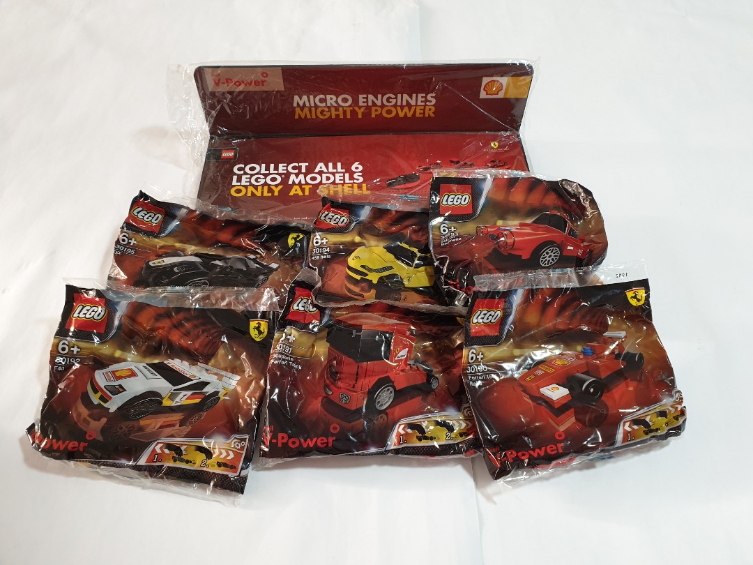 Shell Lego Ferrari 30190-30195, Hobbies & Toys, Toys & Games on Carousell