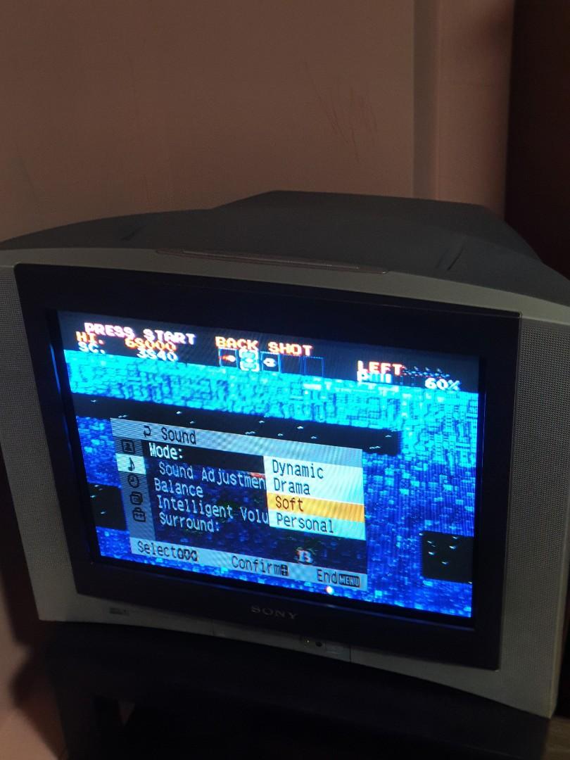 Sony Trinitron 21' CRT TV, TV & Home Appliances, TV & Entertainment, TV on Carousell