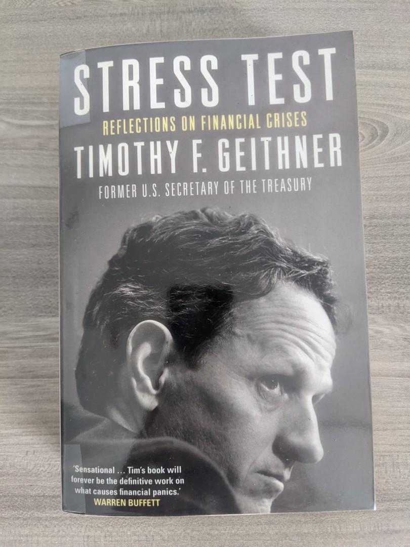 Stress Test by Timothy Geithner, Hobbies & Toys, Books & Magazines ...