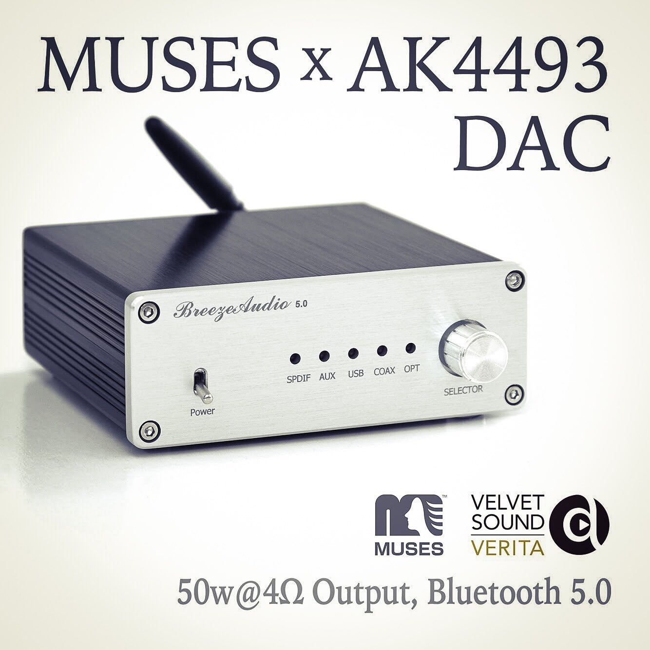 SU4 AK4493 DAC Muses Edition, Electronics, Audio on Carousell