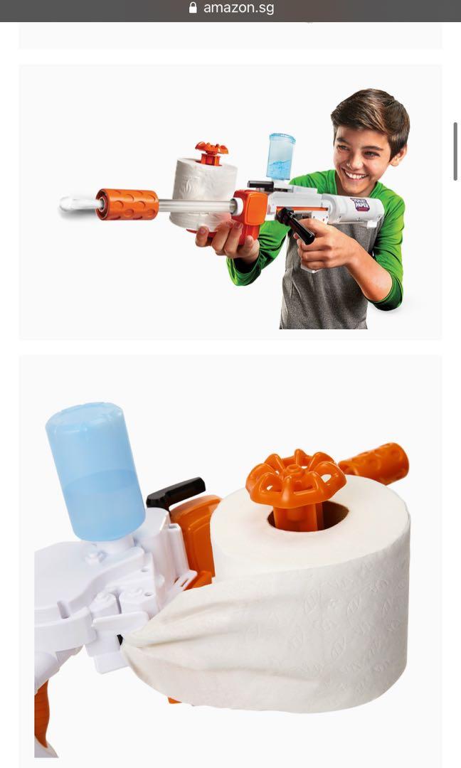 Toilet paper gun - free, Babies & Kids, Baby Nursery & Kids Furniture ...