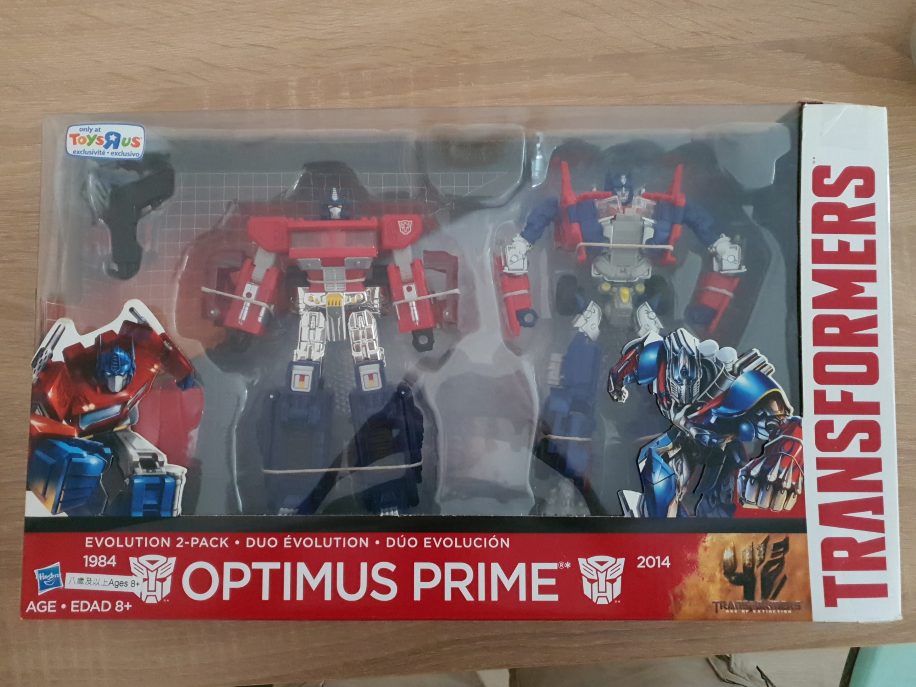 Transformers Optimus Prime Evolution 2 pack, Hobbies & Toys, Toys ...