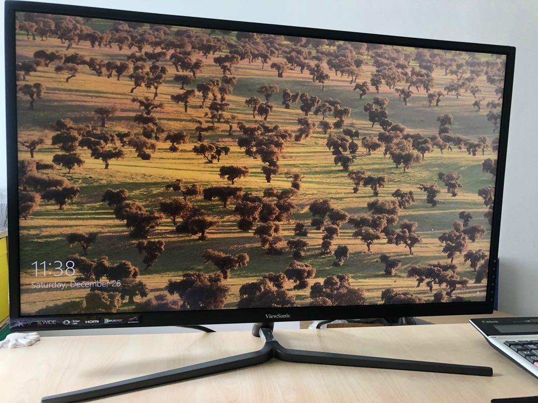 ViewSonic 32-Inch 4K HDR Entertainment Monitor, 02/03/2024