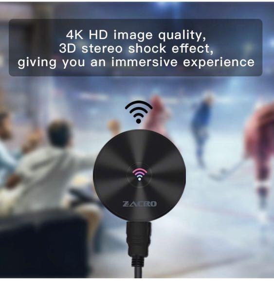 Wireless Display Dongle , Zacro 5GHz + 2.4GHz Wireless WIFI Display ...