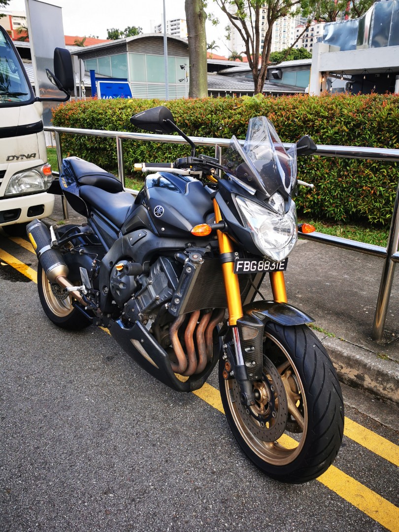 YAMAHA FZ8N, Motorcycles, Motorcycles for Sale, Class 2 on Carousell