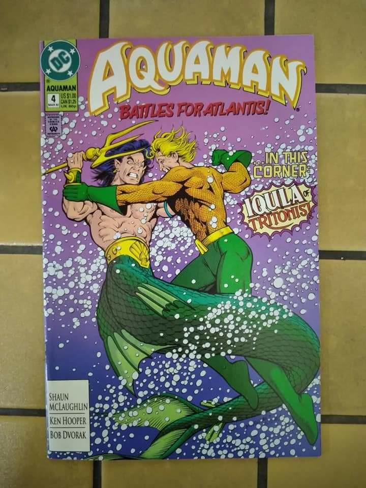 1st cover app Iqula ( Aquaman #4 ) Kevin Maguire- Cover Art ( Marvel ...