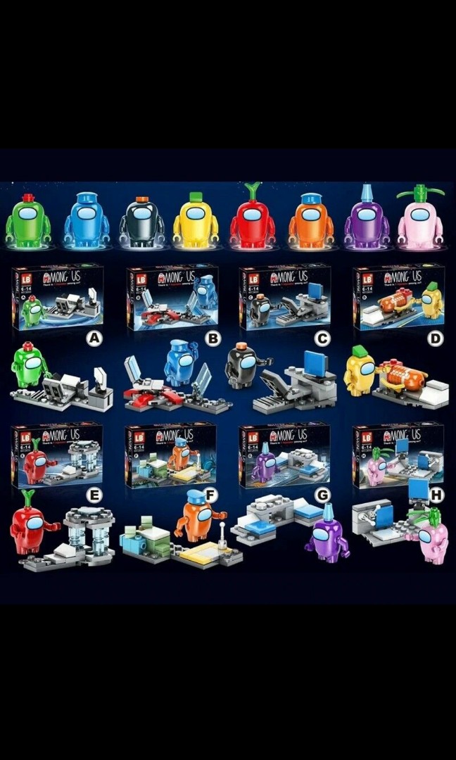 among us lego set 2021, Hobbies & Toys, Toys & Games on Carousell