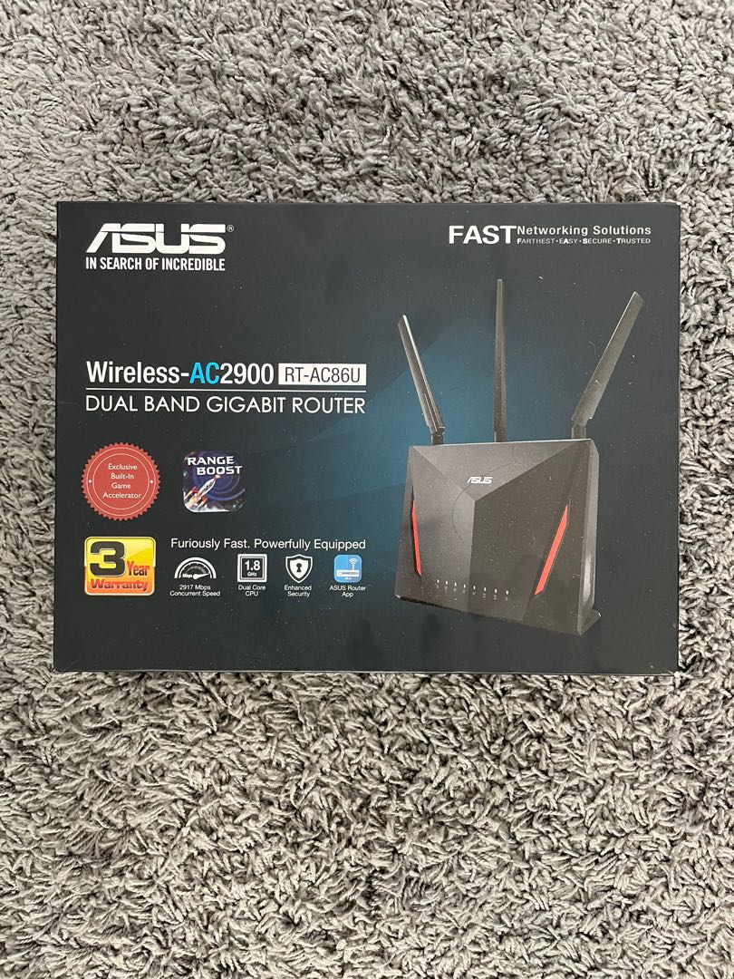 ASUS Wireless-AC2900 **Spoilt**, Computers & Tech, Parts & Accessories ...