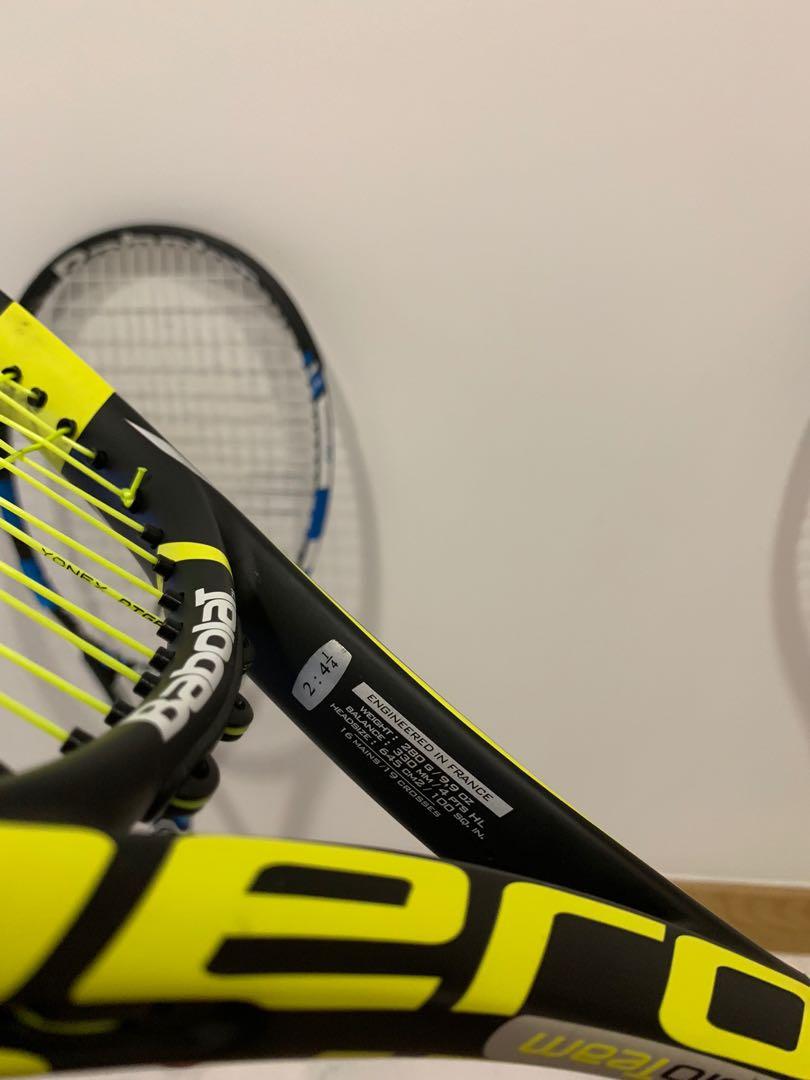 Babolat Aeropro Team GT, Sports Equipment, Sports & Games, Racket ...