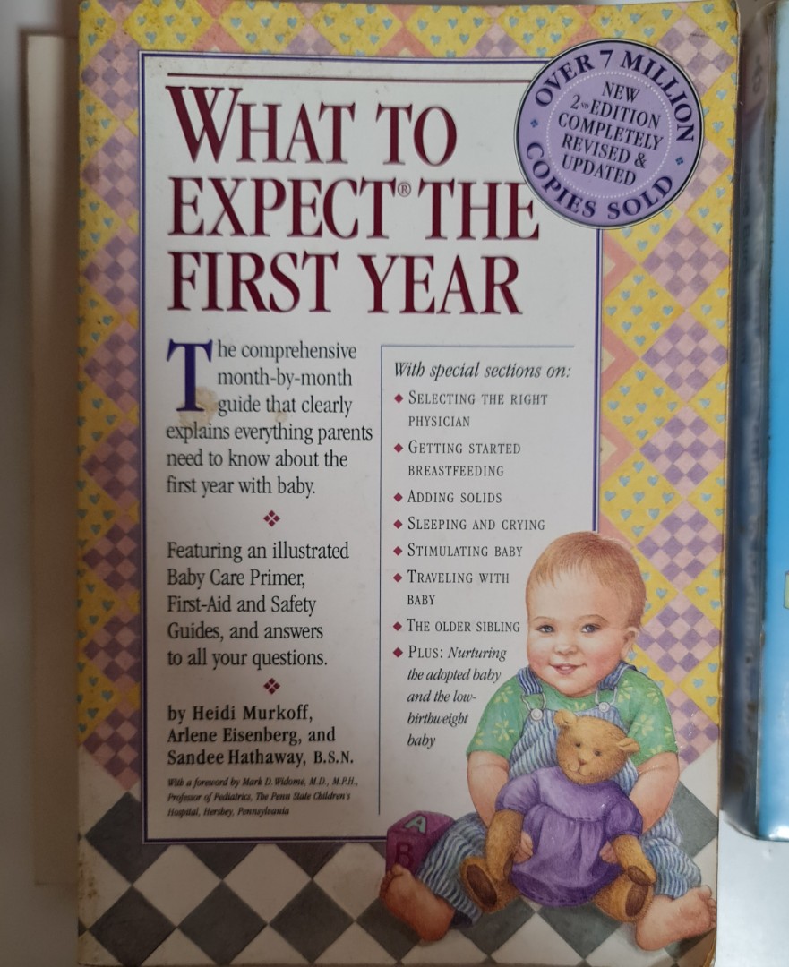 Baby Book - What to Expect the First Year, Hobbies & Toys, Books ...