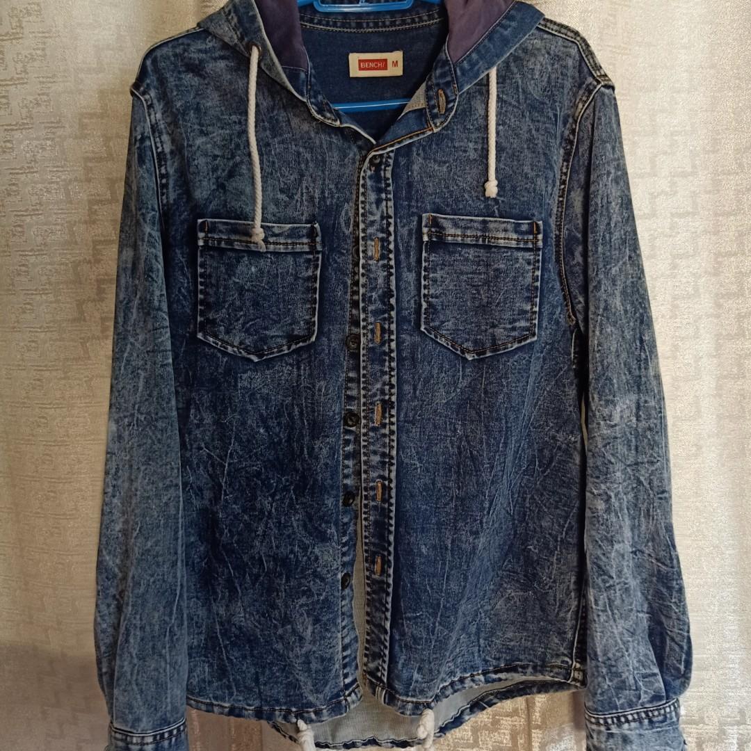 Bench Denim Jacket, Women's Fashion, Coats, Jackets and Outerwear on ...