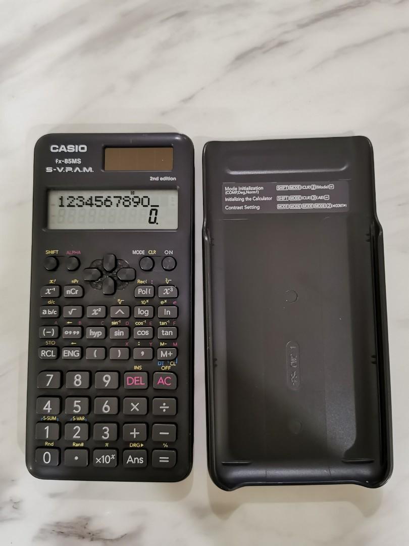 Casio Scientific Calculator fx-85MS 2nd edition, Computers & Tech ...