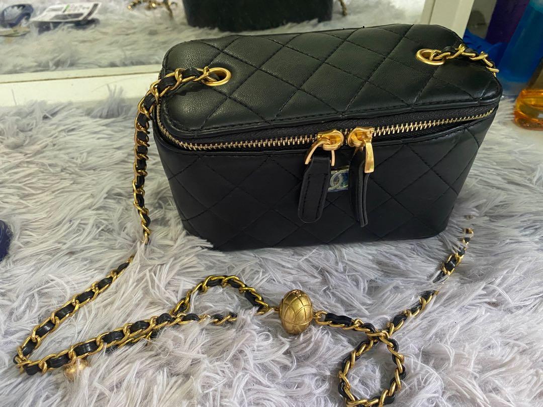 Chanel Vanity box slings, Luxury, Bags & Wallets on Carousell