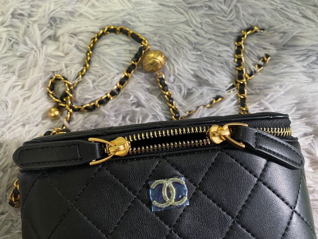 Chanel Vanity box slings, Luxury, Bags & Wallets on Carousell