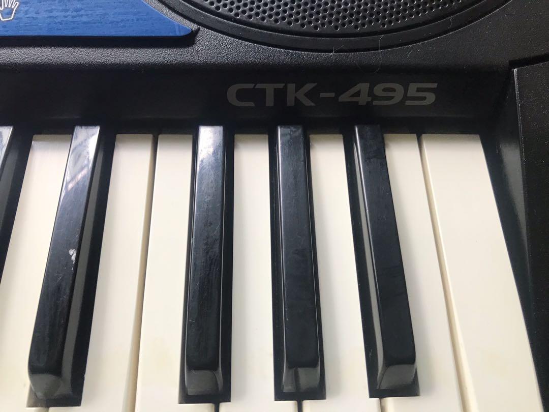 CTK-495 Casio Keyboard, Hobbies & Toys, Music & Media, Musical ...