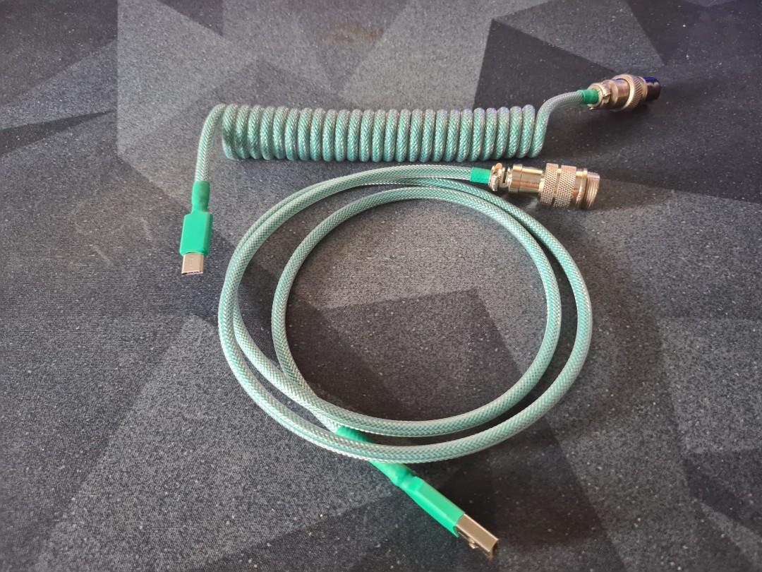 Custom Coiled Cable, Computers & Tech, Parts & Accessories, Cables ...