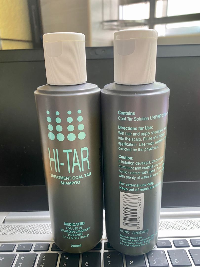 Dandron Cetrimide & Hi-Tar Treatment Coal Tar Shampoo, Beauty ...