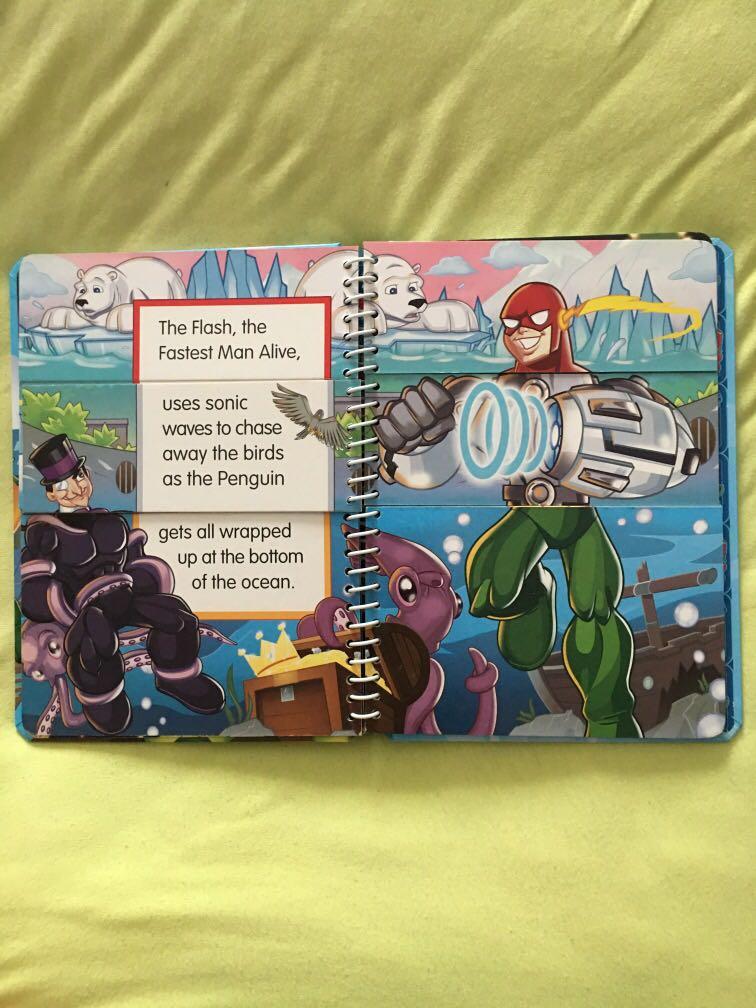 DC super friends mix and match book, Hobbies & Toys, Books & Magazines ...