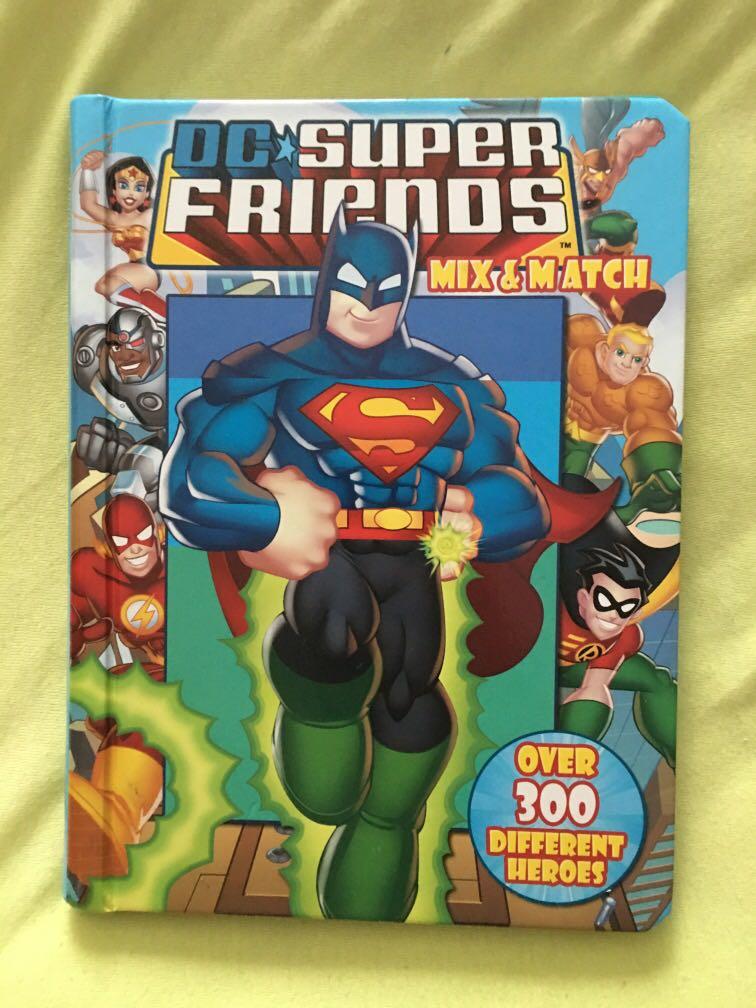 DC super friends mix and match book, Hobbies & Toys, Books & Magazines ...