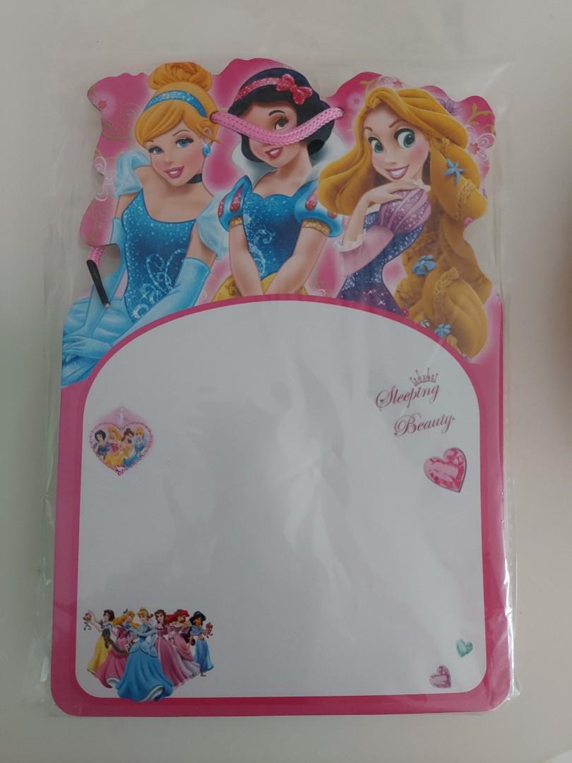 Disney Princess Whiteboard, Books & Stationery, Stationery on Carousell