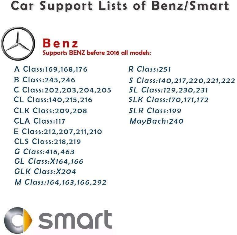 E1013 Creator C502 OBD2 Diagnostic Scanner Mercedes-Benz Check Engine ...