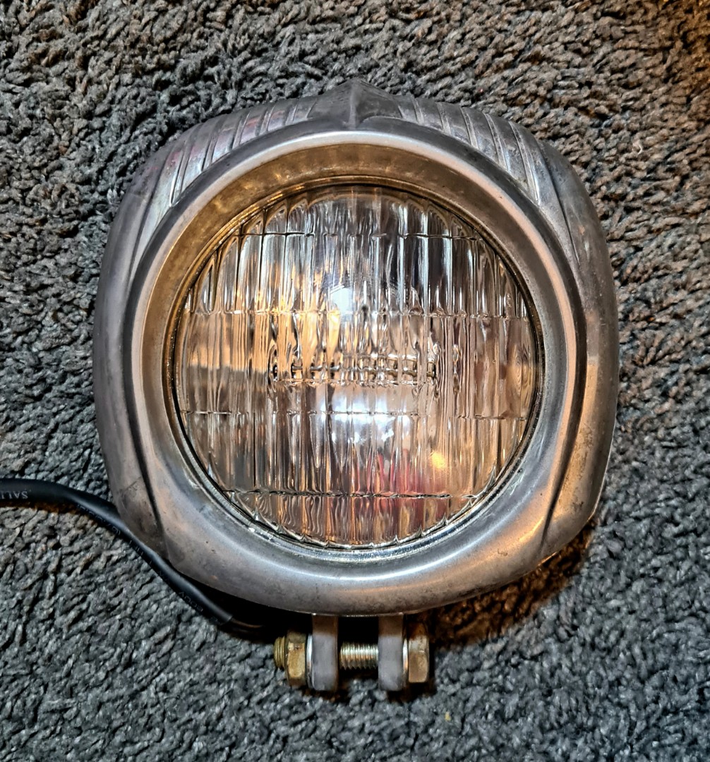Electroline headlight, Motorcycles, Motorcycle Accessories on Carousell