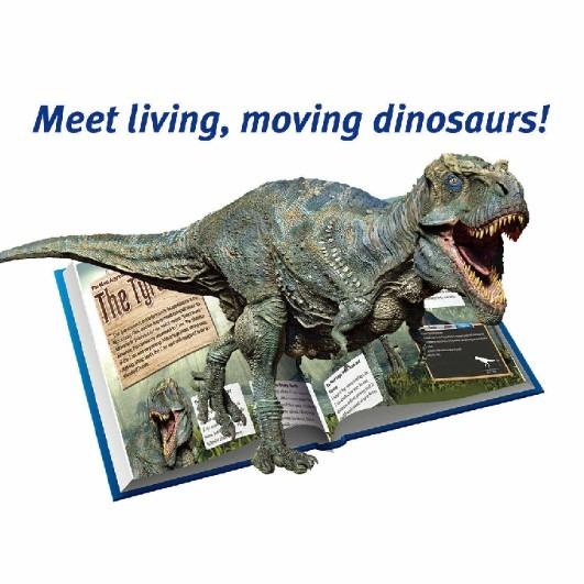 EVO DINO AR Book 3D Interactive Children's Book Learning Dinosaurs ...