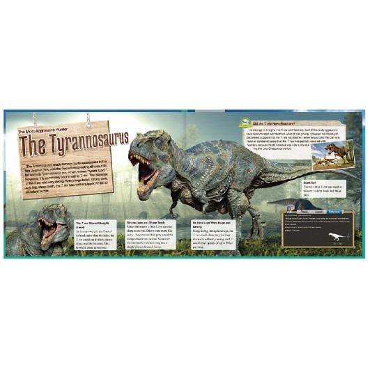 EVO DINO AR Book 3D Interactive Children's Book Learning Dinosaurs ...