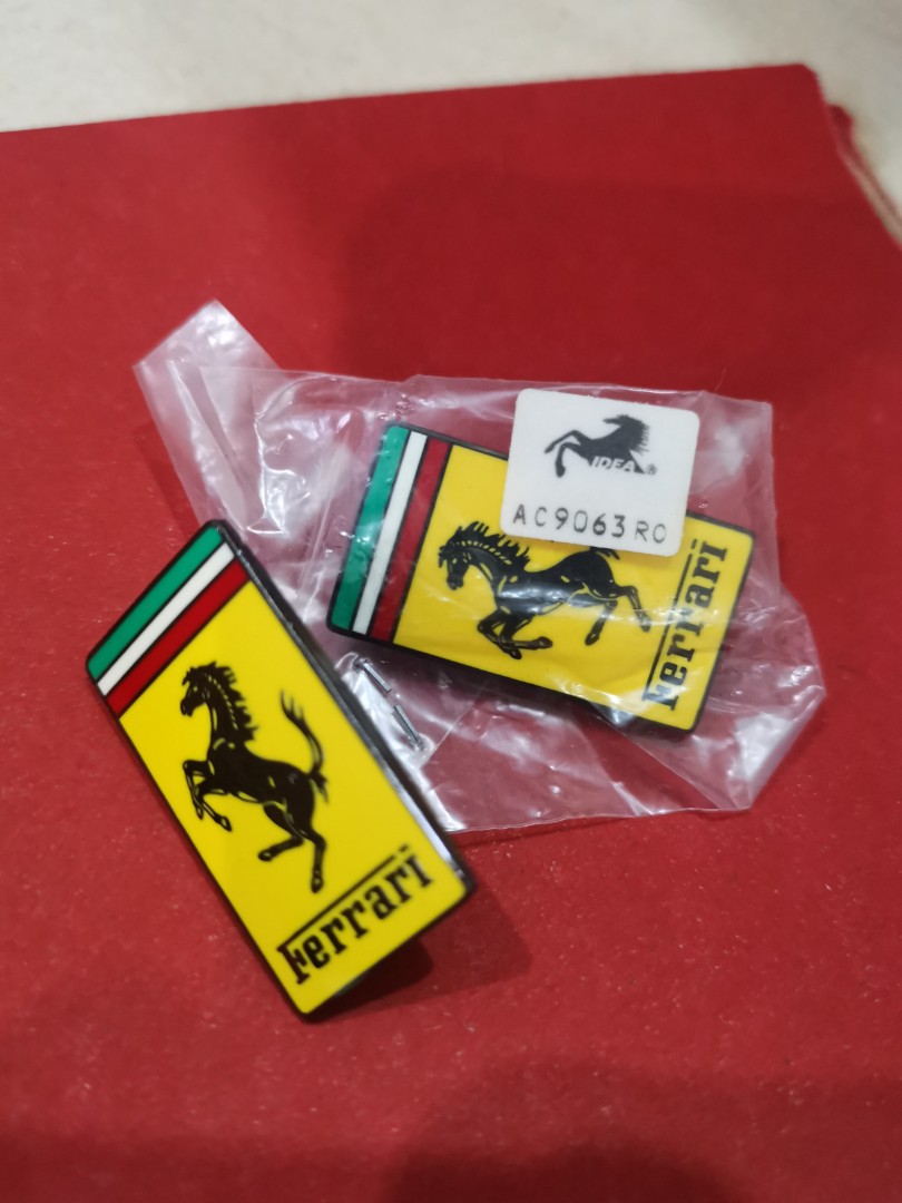 Ferrari badge pins (Authentic), Hobbies & Toys, Memorabilia ...