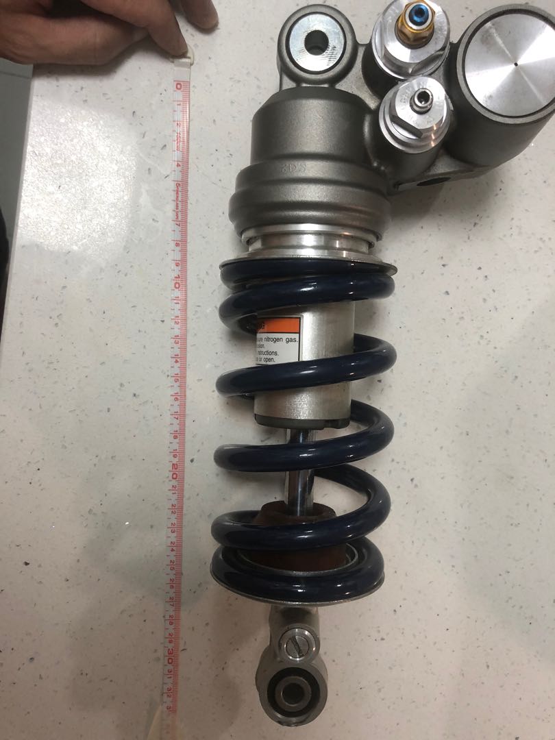 Fully adjustable rear shock absorber from Yamaha R1 2009 with Hyperpro ...