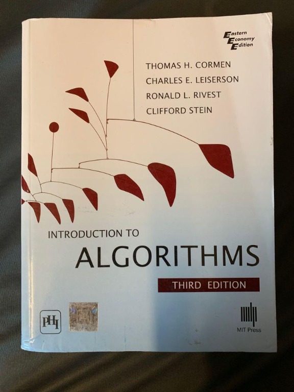 Introduction To Algorithms Eastern Economy Edition Clrs Hobbies And Toys Books And Magazines