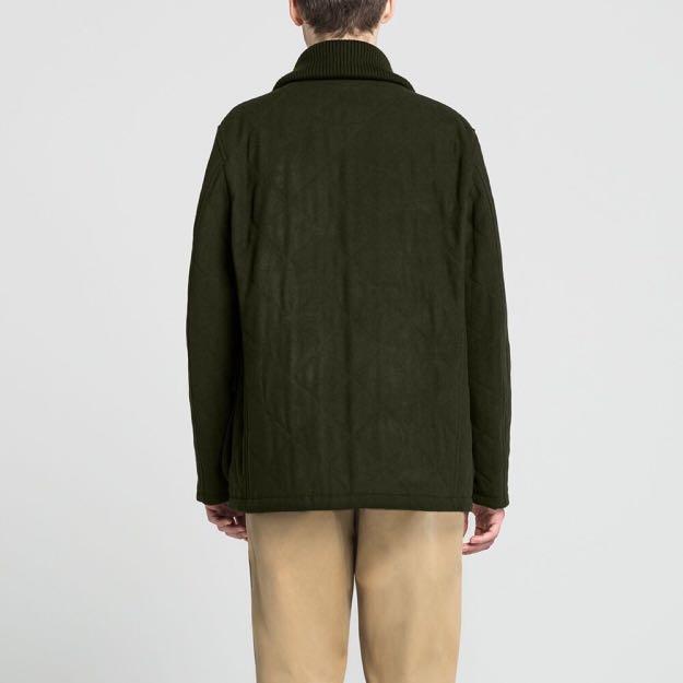 JW Anderson - Uniqlo - A/W 17 - Bespoke Wool Blend Quilted Jacket, Men's Fashion, Coats, Jackets ...