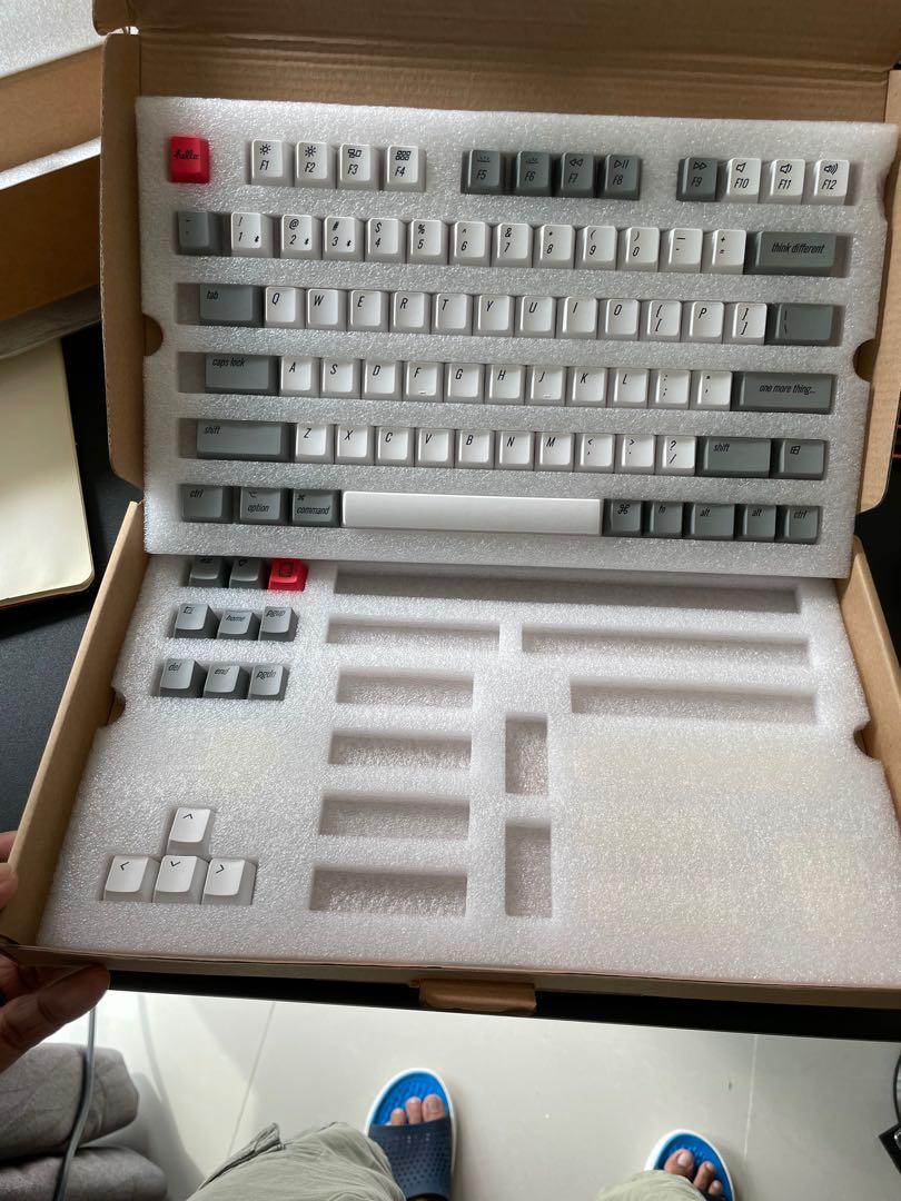 Keychron K2 PBT Retro Mac Keycap Set, Computers & Tech, Parts ...