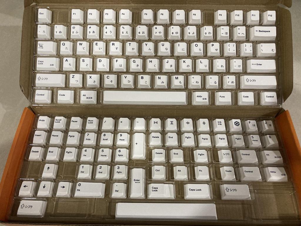 Kuro Shiro Clone PBT Dye Sub MX Keycaps, Computers & Tech, Parts ...